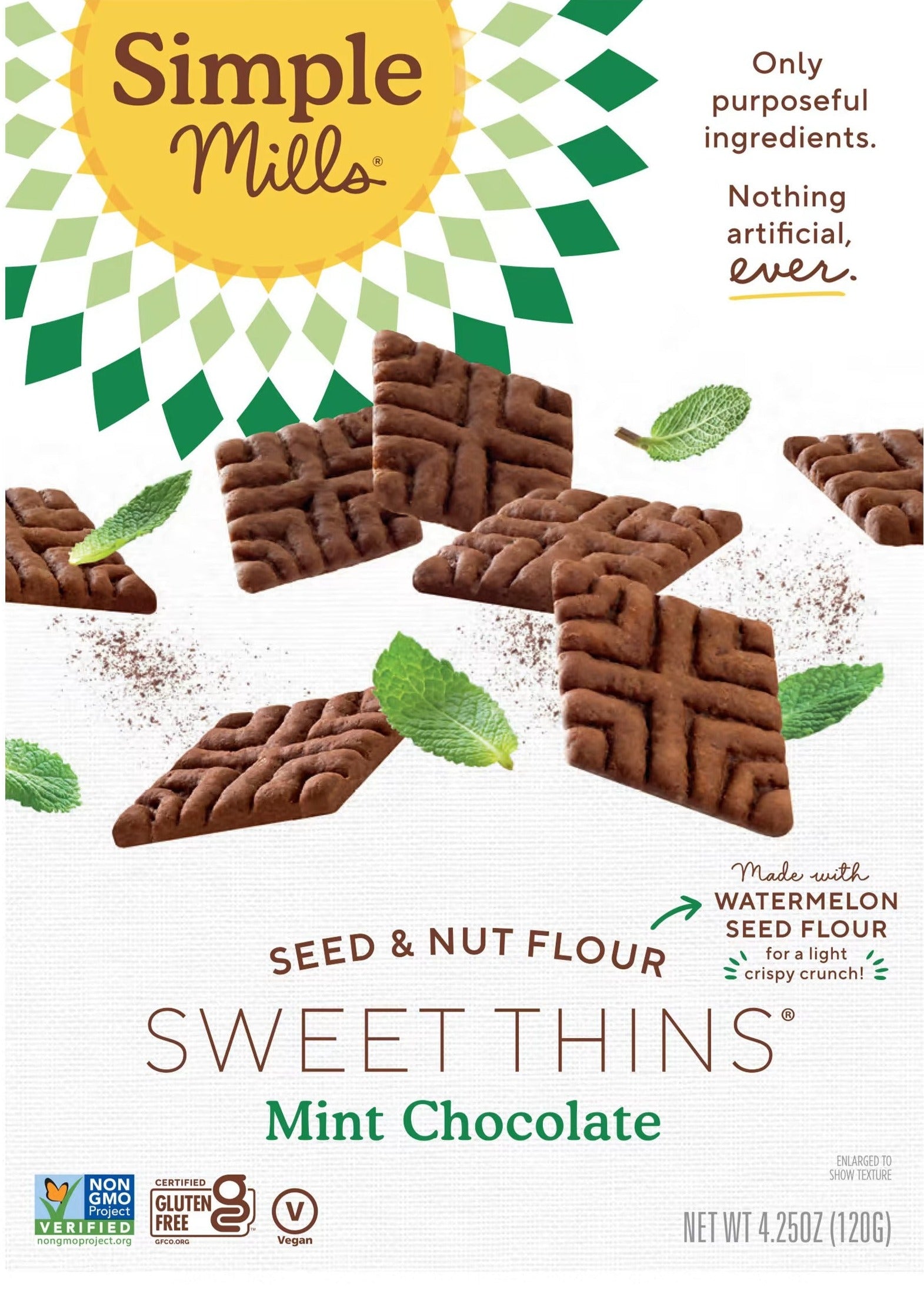 Simple Mills Sweet Thins Mint Chocolate – Martie