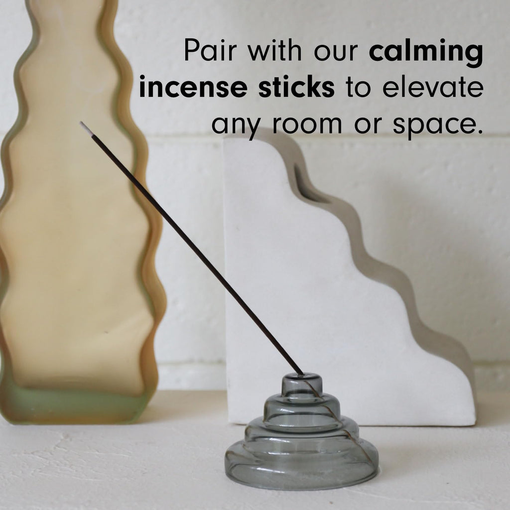 Yield Design Glass Meso Incense Holder (Gray) – Martie