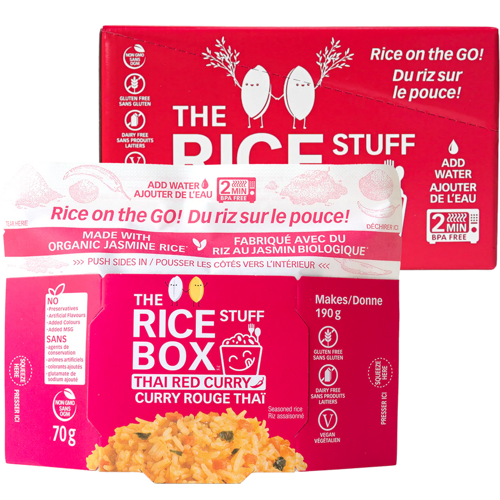 The Rice Stuff Instant Thai Red Curry Rice Box (6 Pack) – Martie
