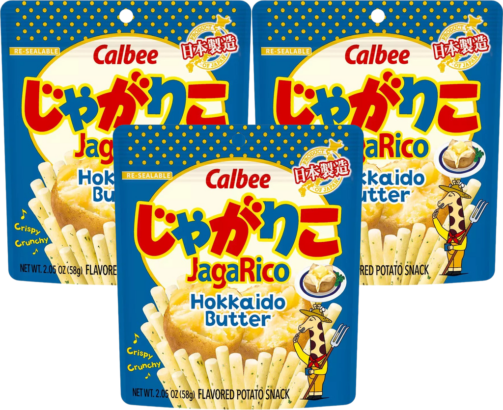 Calbee Jagarico Hokkaido Butter Potato Snack (3 Pack) – Martie