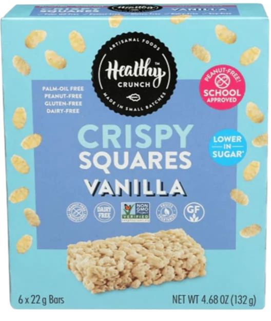Healthy Crunch Vanilla Crispy Squares – Martie