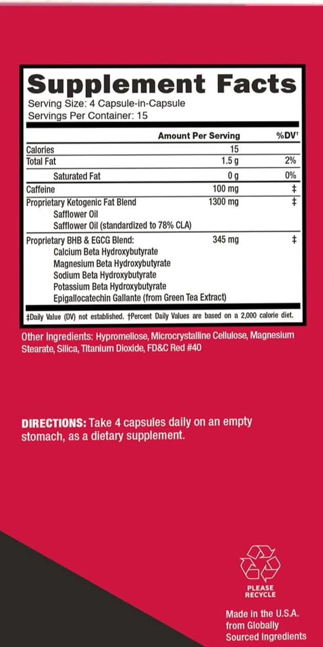 Keto Science Diet Keto Burn Capsules – Martie