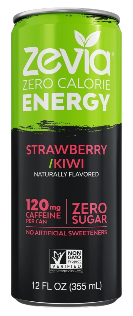Zevia Strawberry Kiwi Energy Drink – Martie