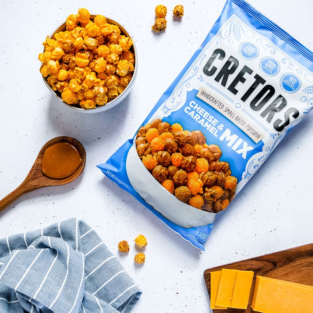Gh Cretors Cheese & Caramel Popcorn Mix – Martie