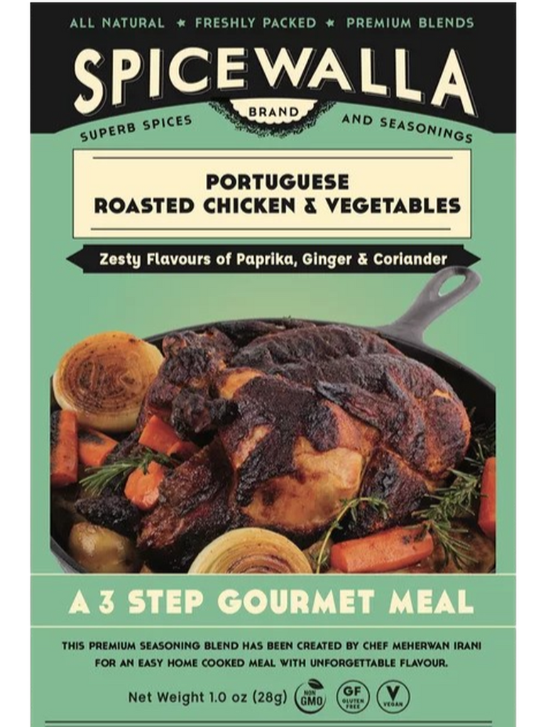 Spicewalla Portuguese Roasted Chicken and Veggie Spice Packet (18 Pack ...