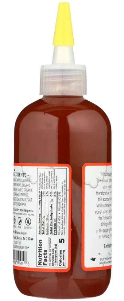 Yellowbird Sauce Ghost Pepper Condiment Sauce – Martie