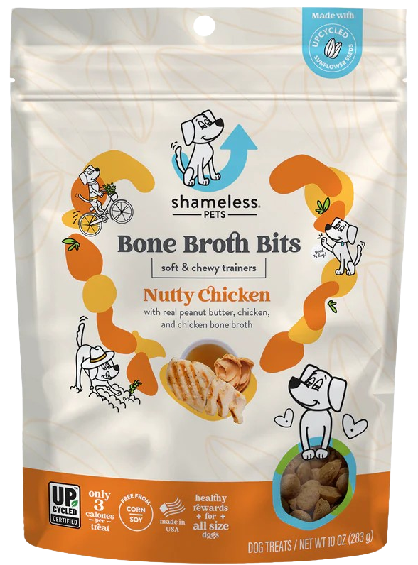 Shameless Pets Nutty Chicken Flavored Bone Broth Bits – Martie
