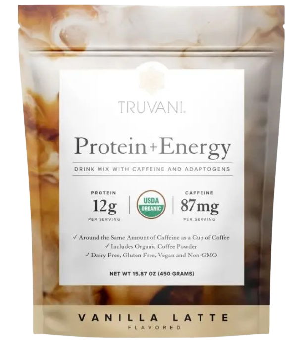 TRUVANI Truvani Protein + Energy Vanilla Latte Powder – Martie