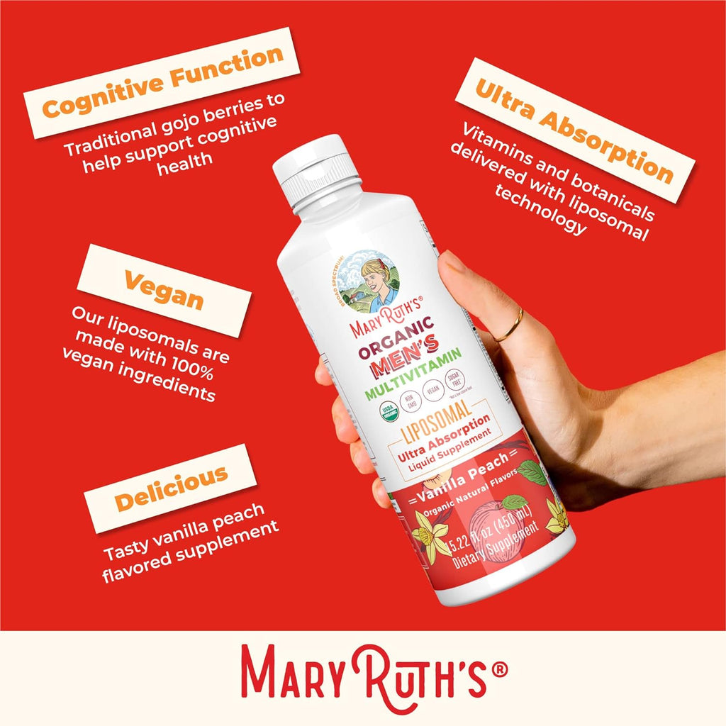 Mary Ruth's Liposomal Organic Men's Multivitamin (14 CT) – Martie