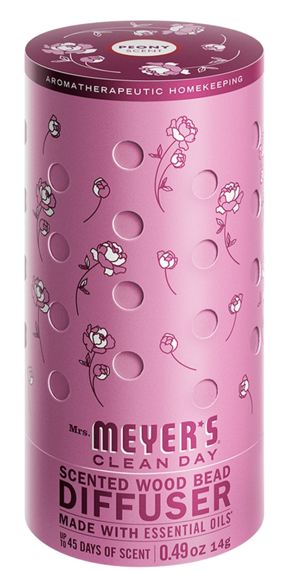 Mrs. Meyer's Clean Day Peony Scented Wood Bead Diffuser – Martie