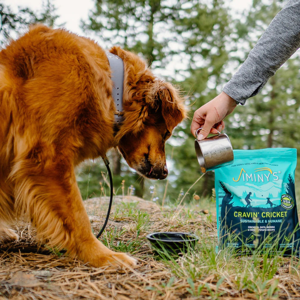 Jiminy's Cravin' Cricket Dog Food – Martie