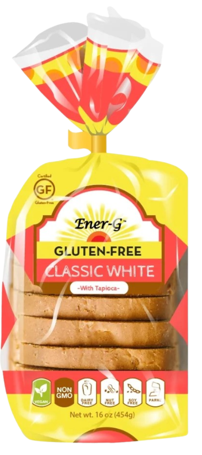 Ener G Foods Classic White Tapioca Sliced Bread – Martie