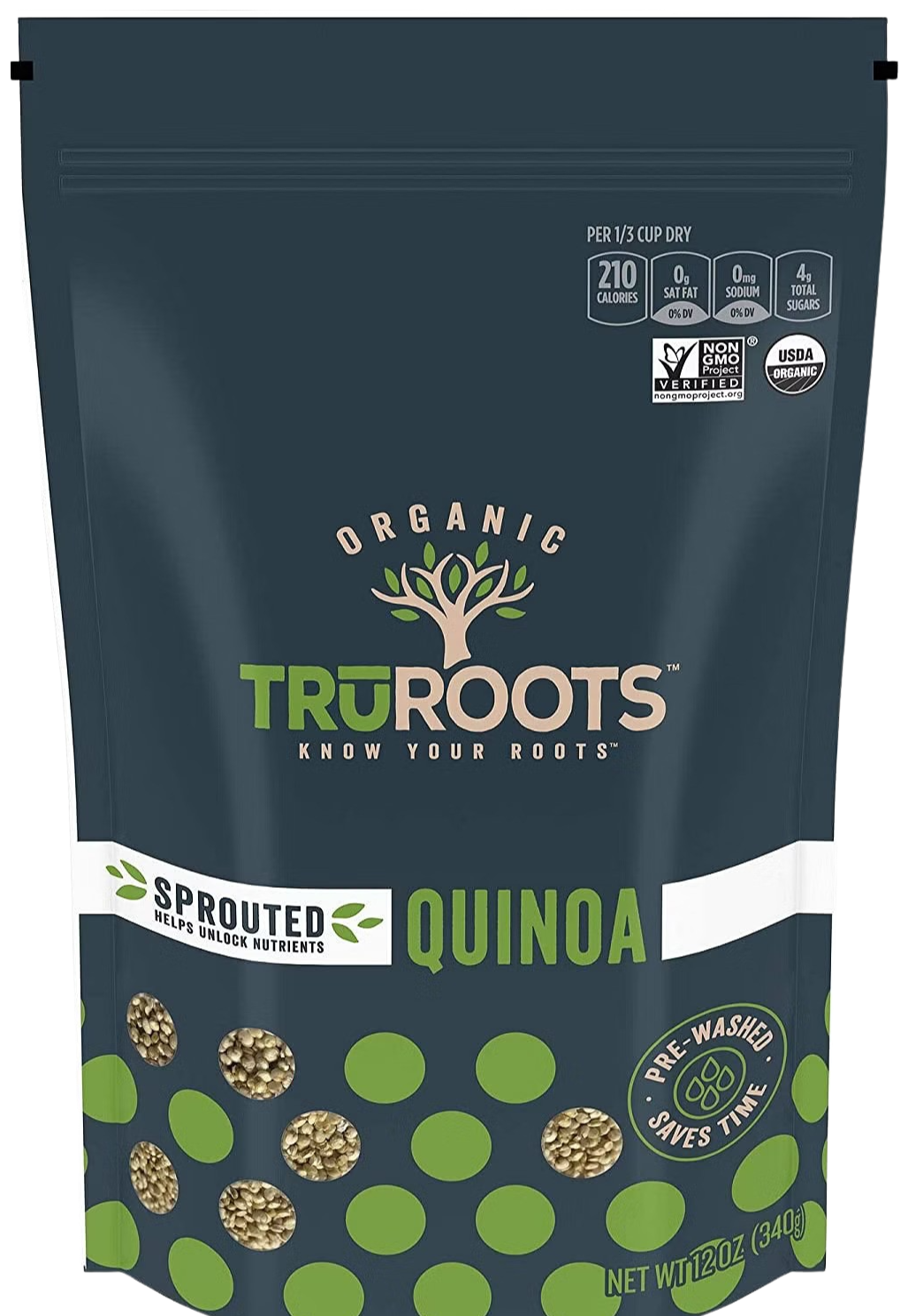 Truroots Organic Sprouted Quinoa – Martie