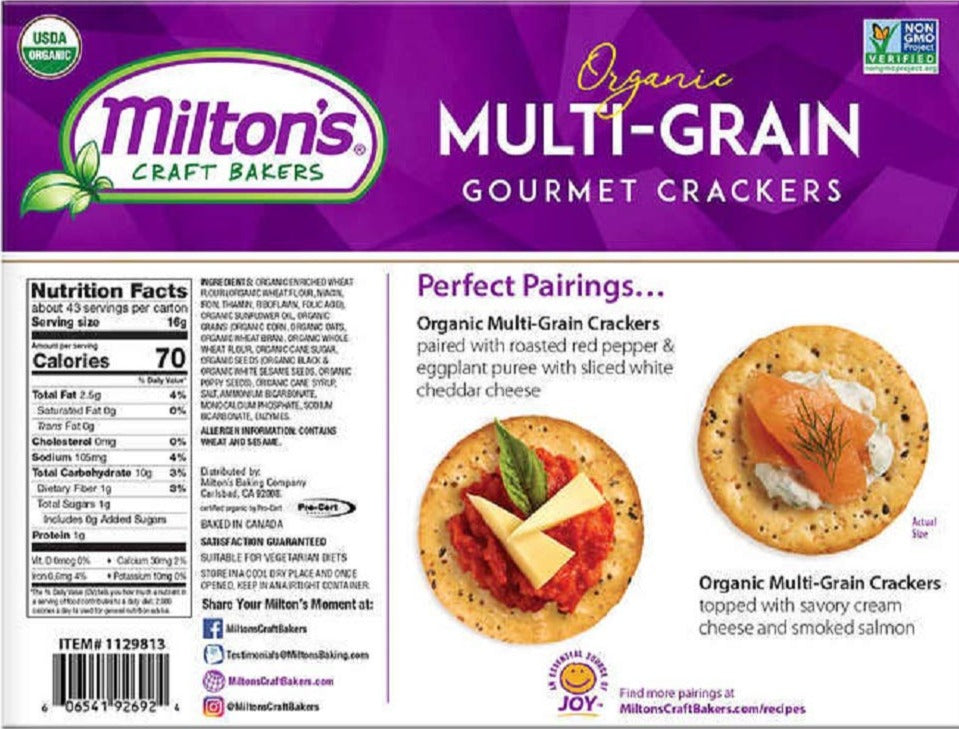 Miltons Cracker Multigrain Original – Martie