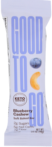 Good To Go Blueberry Cashew Soft Baked Bar – Martie
