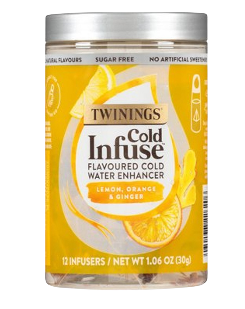 Twining Tea Cold Infuse Lemon & Ginger Tea (12 Ct) – Martie