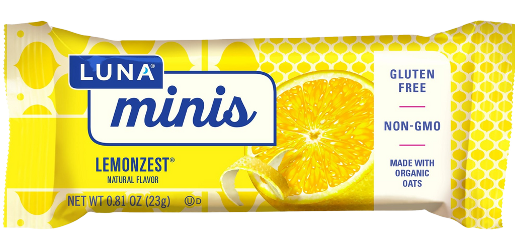 Luna Bar Mini Lemon Zest Org (10 Pack) – Martie