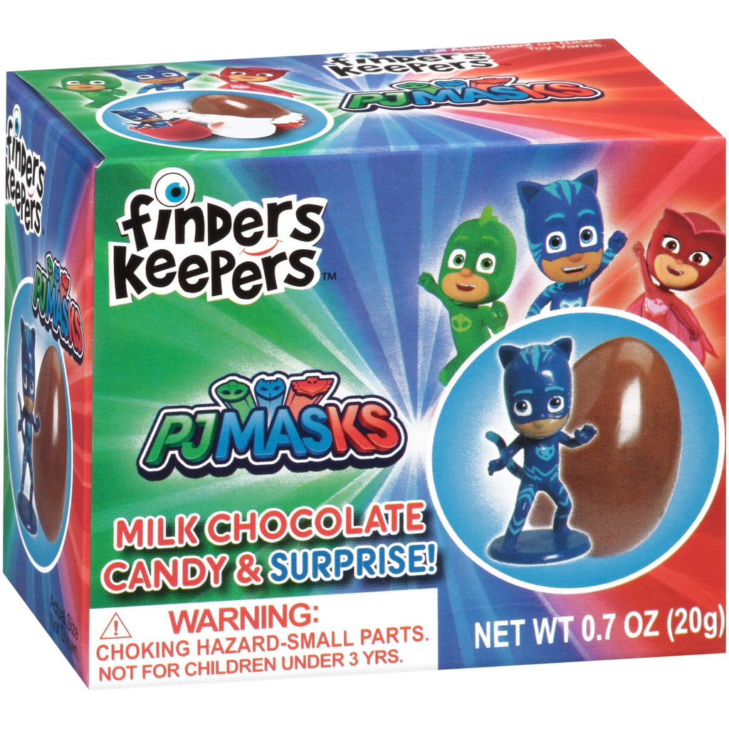 Finders Keepers PJ Mask Chocolate Surprise Egg 6ct – Martie