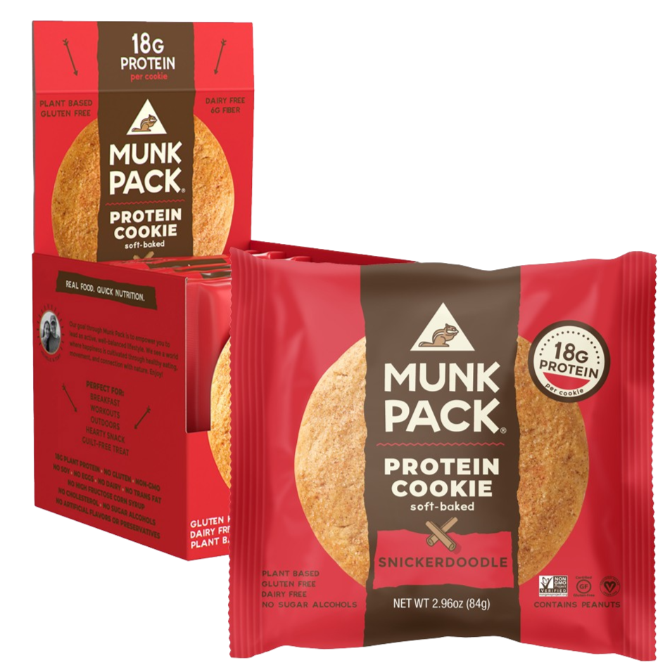 Munk Pack Snickerdoodle Protein Cookie (6 Pack) – Martie