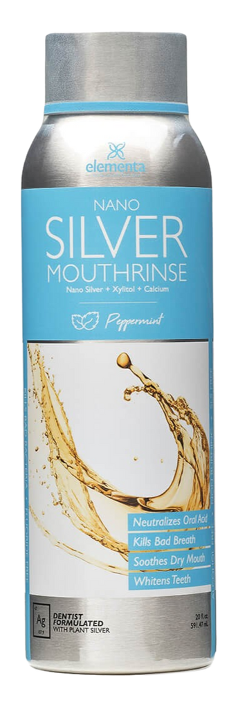 Elementa Silver Peppermint Mouthwash – Martie