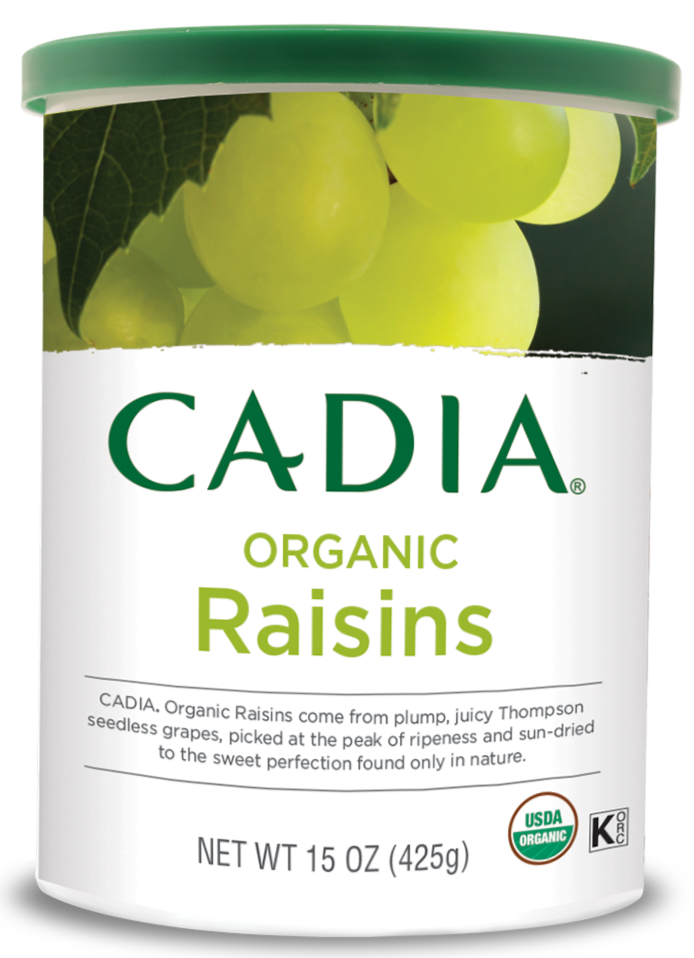 Cadia Organic Raisins – Martie