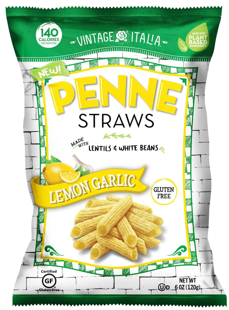Vintage Lemon Garlic Penne Chips – Martie