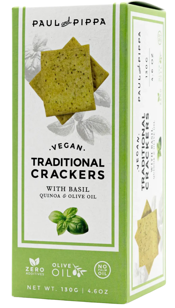 Culinary Collective Traditional Basil Crackers – Martie