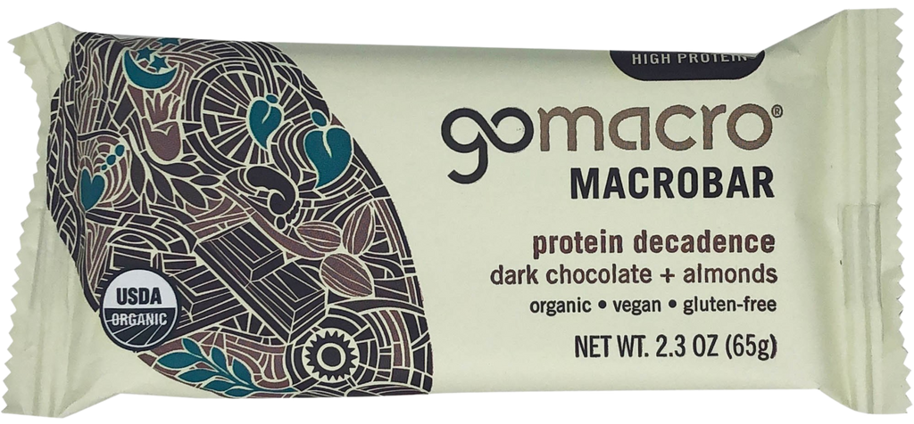 GoMacro Dark Chocolate & Almond Marcobar (12 Pack) – Martie