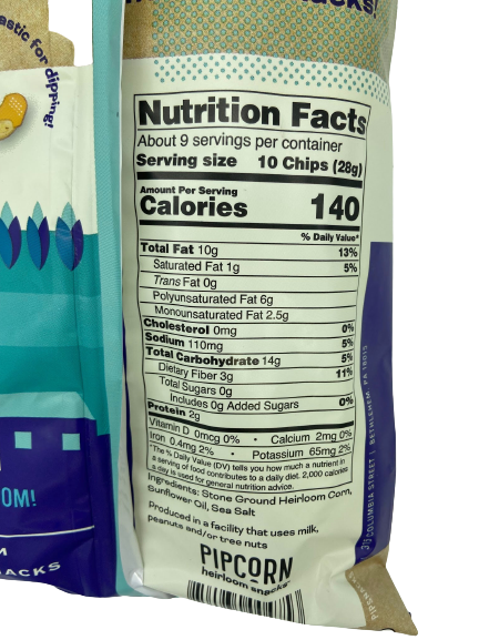 Pipcorn Sea Salt Corn Dippers – Martie