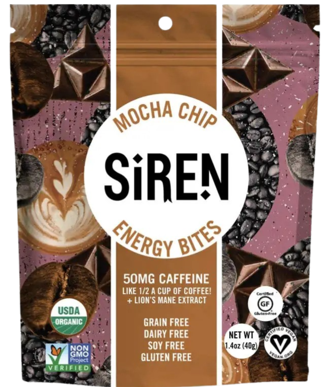 Siren Snacks Mocha Chip Energy Bites – Martie