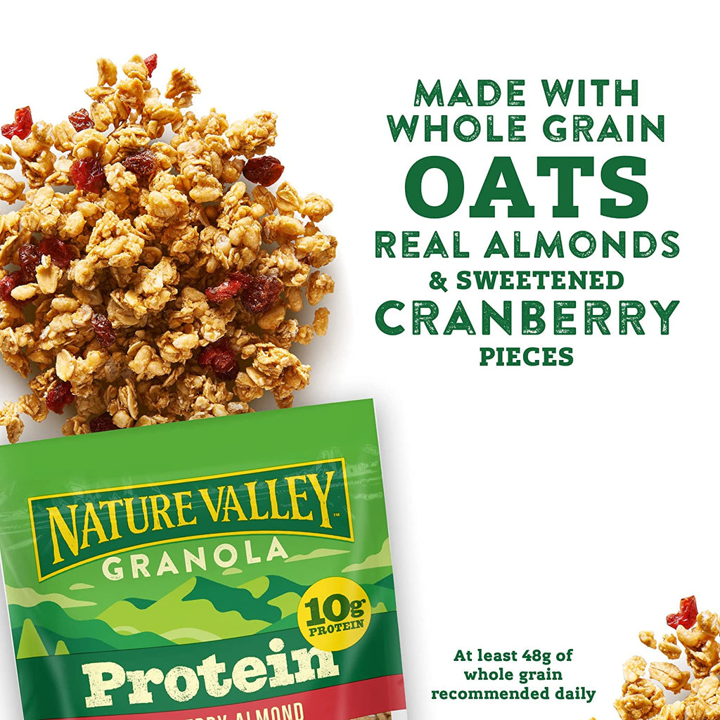 Nature Valley Cranberry Almond Protein Granola – Martie