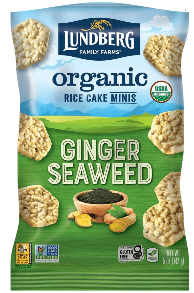 Lundberg Organic Mini Ginger Seaweed Rice Cake – Martie