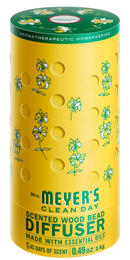Mrs. Meyer's Clean Day Honeysuckle Scented Wood Bead Diffuser – Martie