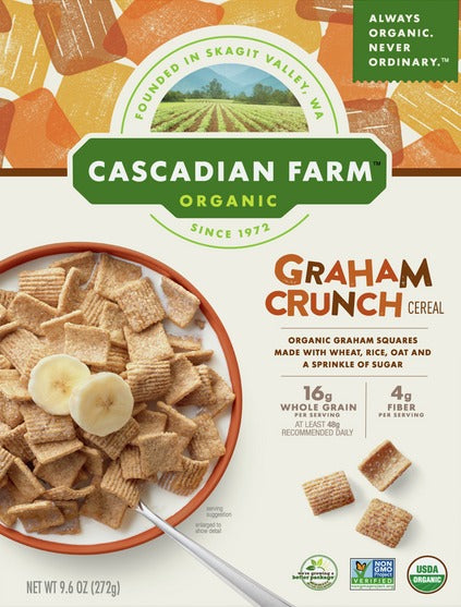 Cascadian Farm Organic Graham Crunch Cereal – Martie