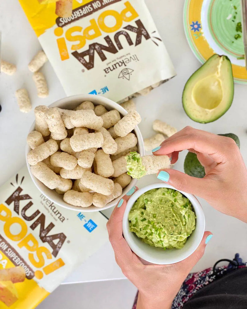 LiveKuna White Cheddar Quinoa & Chia Puffs – Martie