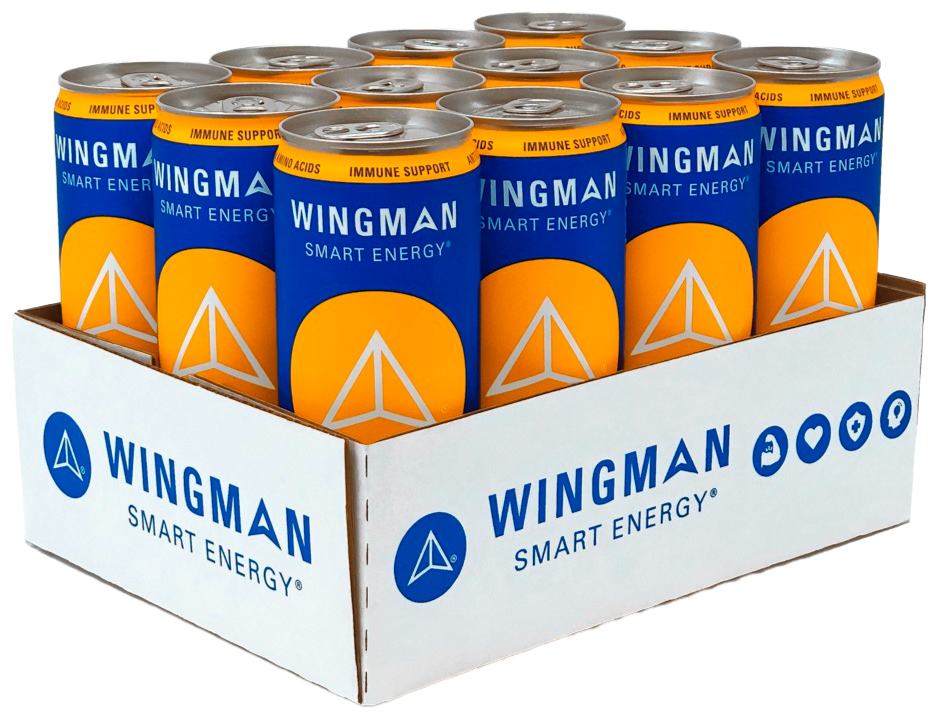 Wingman Smart Energy Mango Performance Beverage (12 Pack) – Martie
