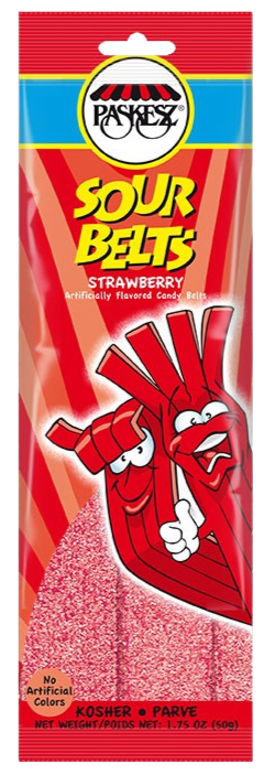 Paskesz Strawberry Sour Sticks – Martie